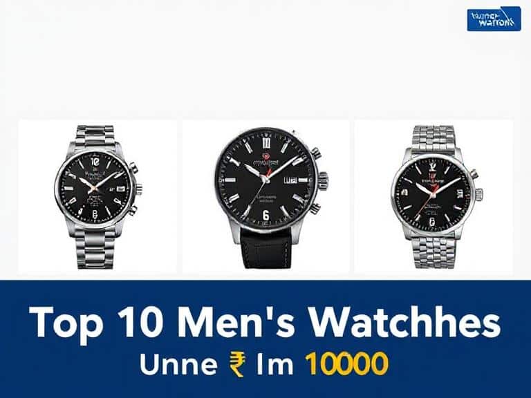 Top 10 Men's Watches Under ₹1000 in India (2025 Guide) - Billow Time ...