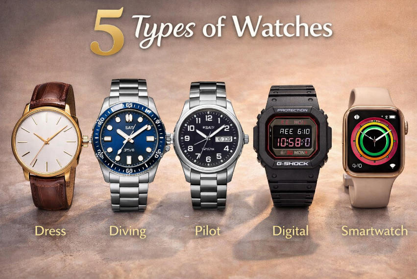 5 Types of Watches Every Collector Should Know in 2026 - Billow Time ...